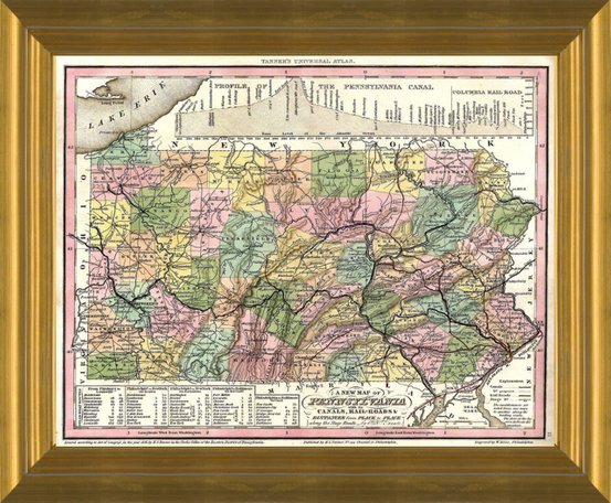 Bucks County Pennsylvania Map