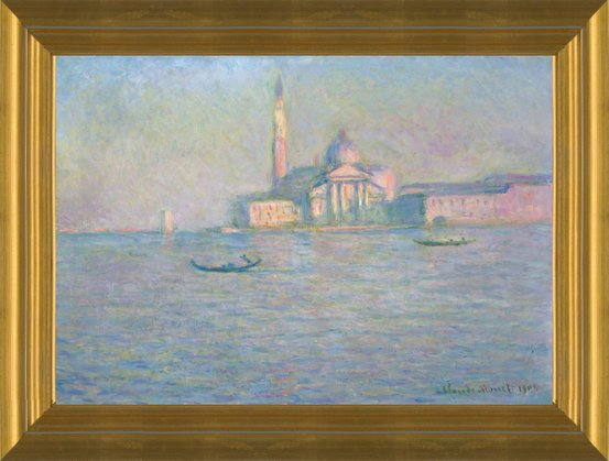 Monet San Giorgio Maggiore At Dusk