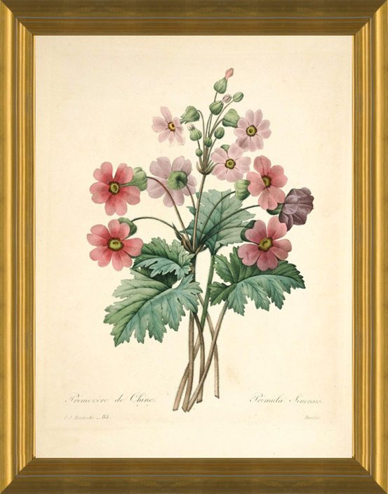 Primrose Folk Art Print Prints Wall Hangings etna.com.pe