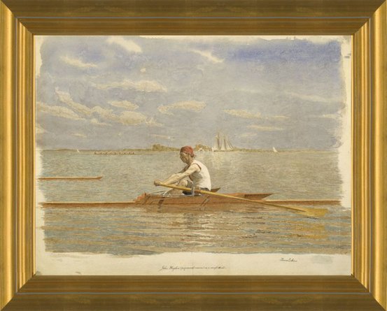 Thomas Eakins Max Schmitt In A Single Scull