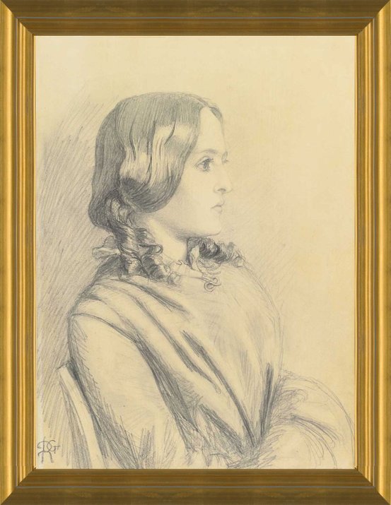 Dante Gabriel Rossetti Self Portrait
